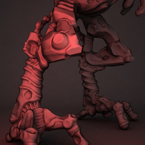 maya creature zbrush