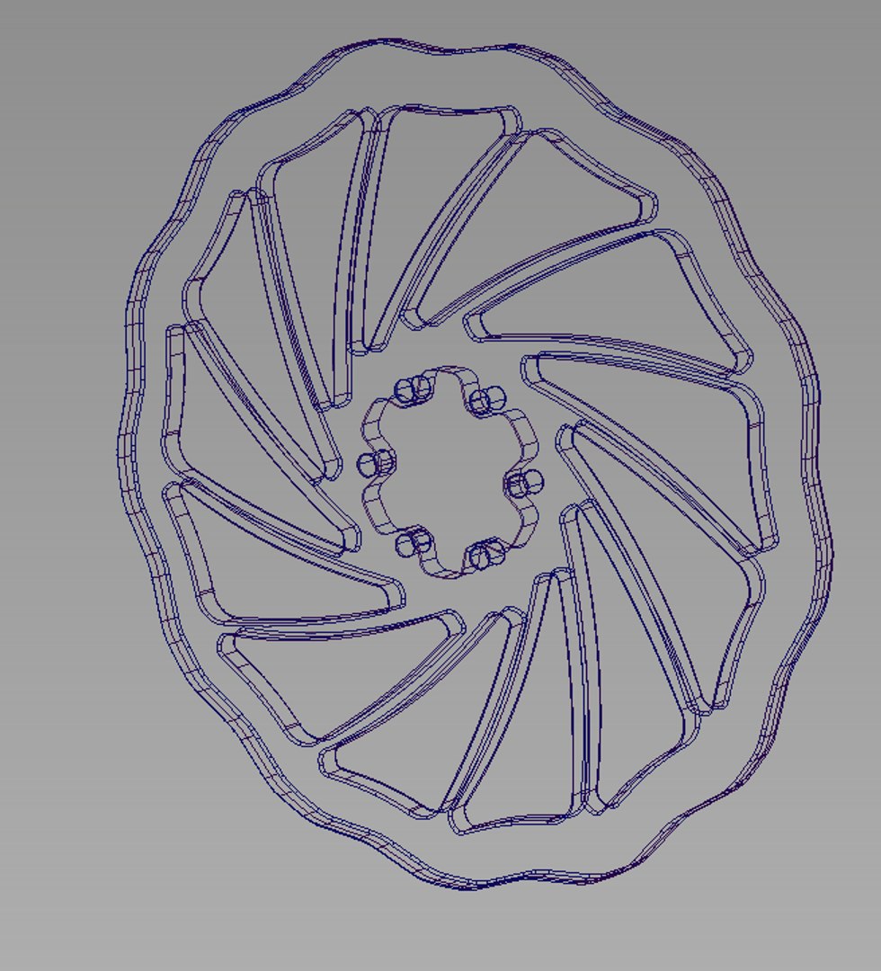 Brake Disc 3D Model - TurboSquid 1334534