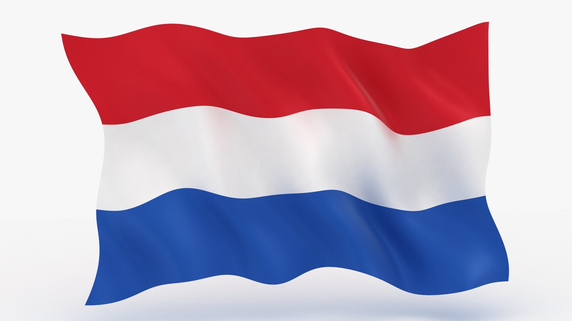 3D netherlands flag animation model - TurboSquid 1613935