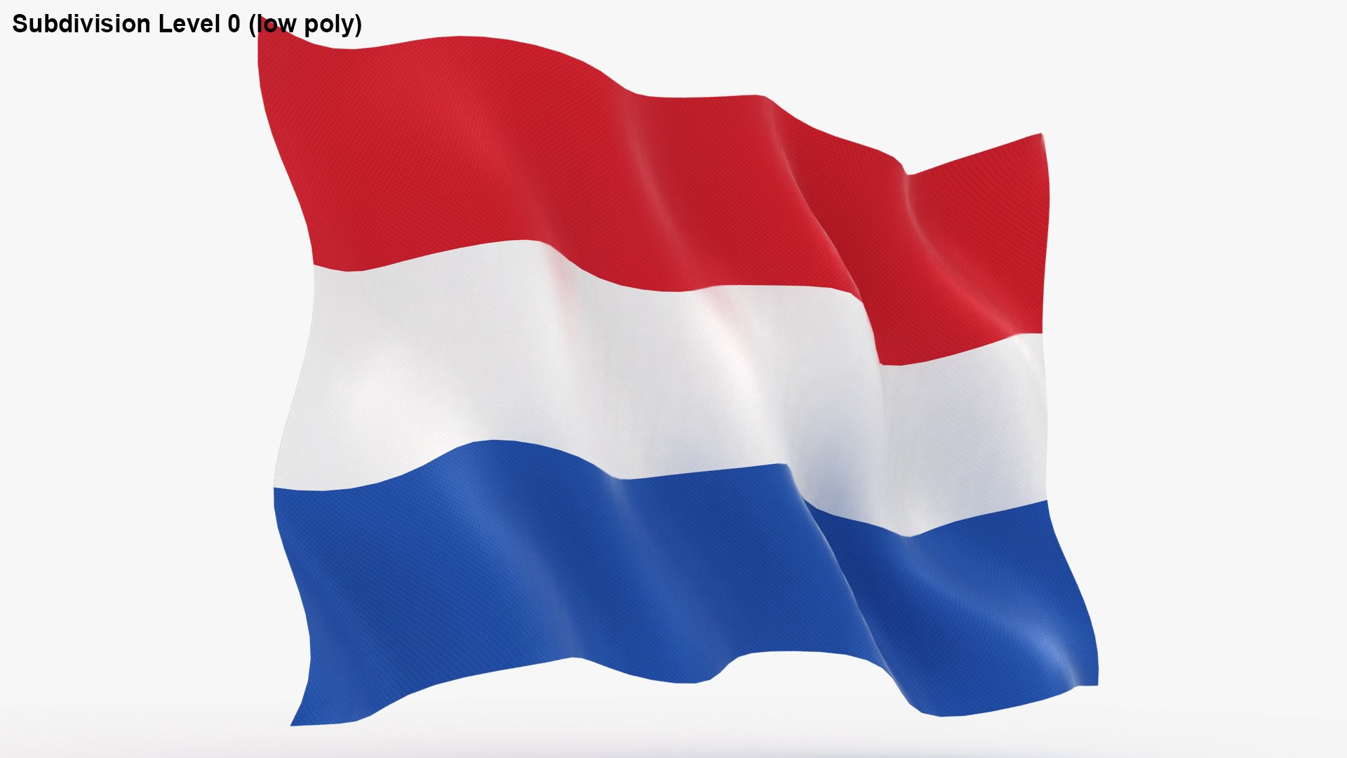 3D netherlands flag animation model - TurboSquid 1613935
