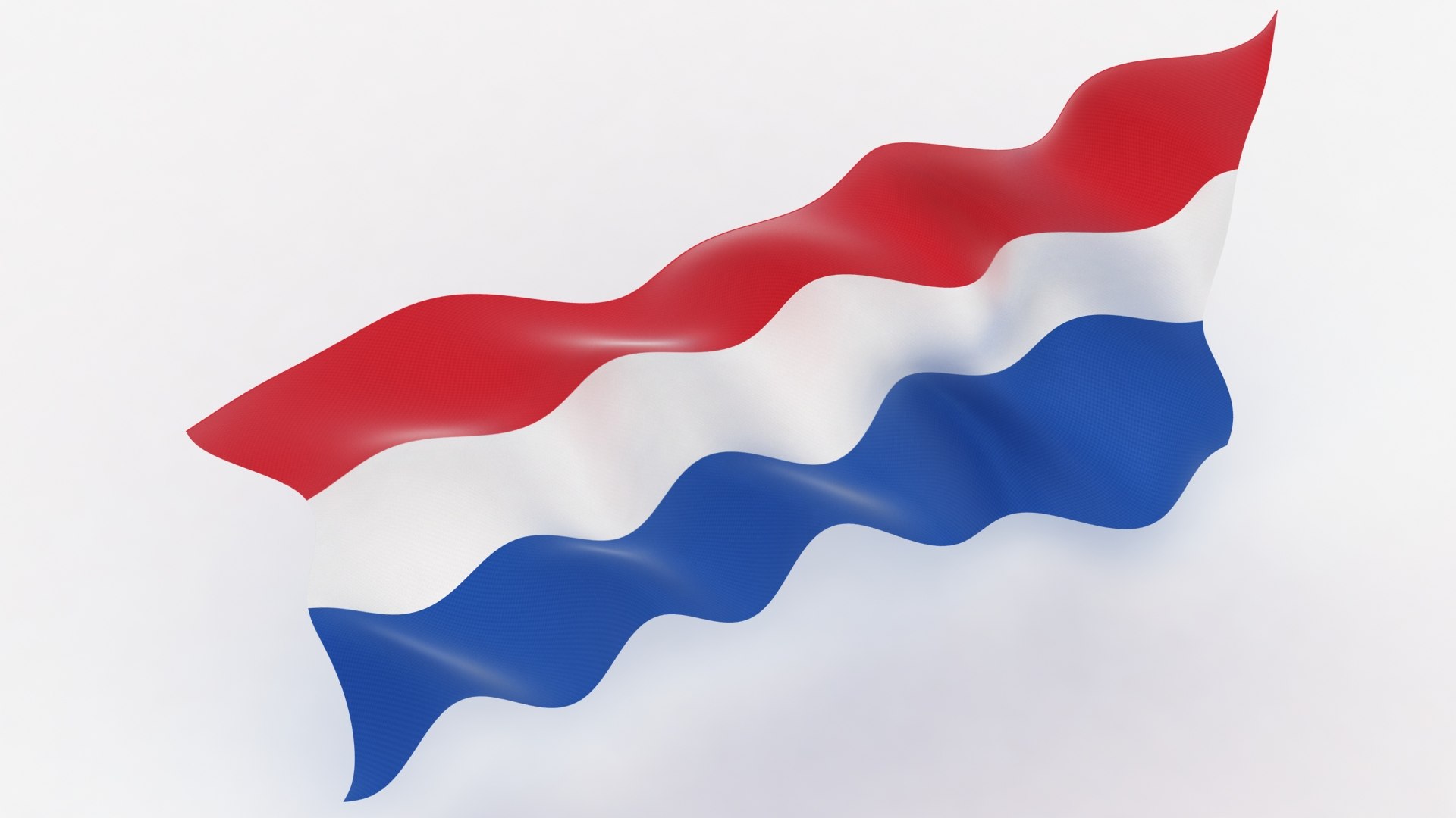 3D netherlands flag animation model - TurboSquid 1613935