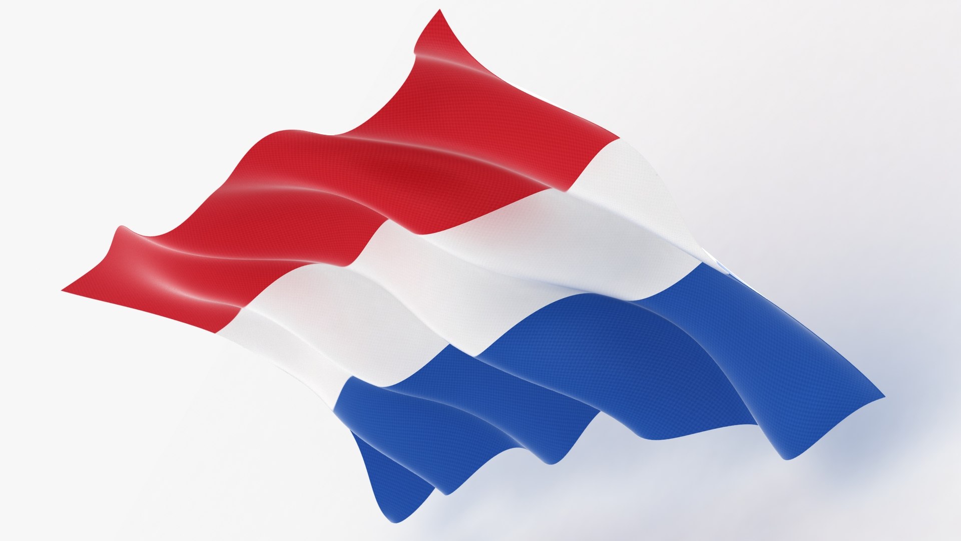 3D netherlands flag animation model - TurboSquid 1613935
