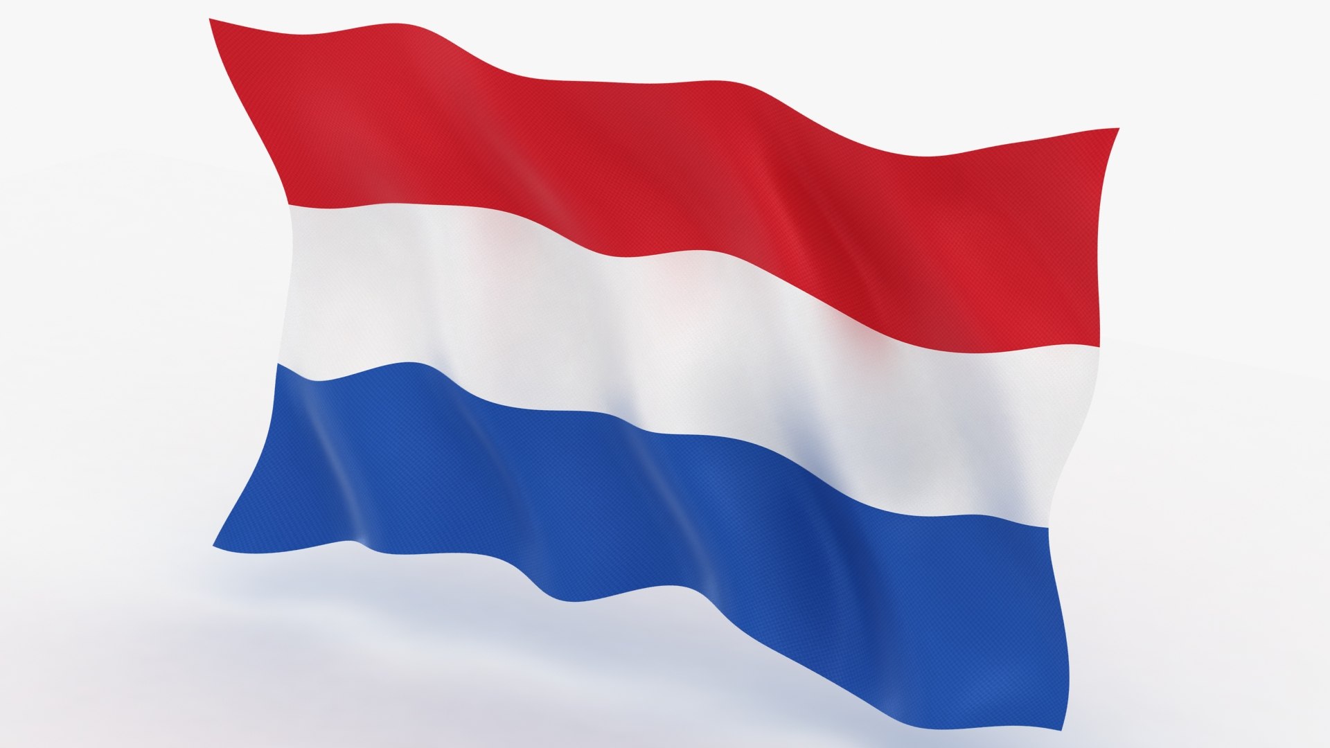 3D netherlands flag animation model - TurboSquid 1613935