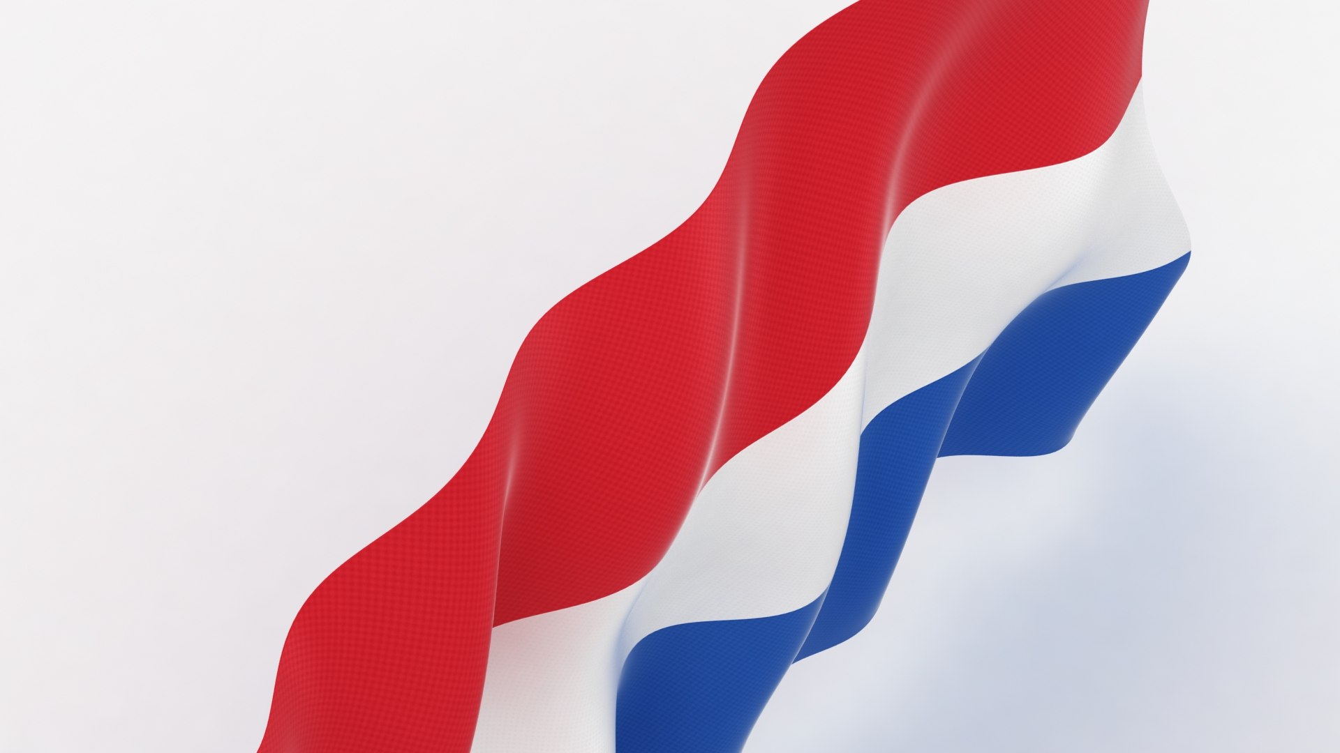 3D netherlands flag animation model - TurboSquid 1613935