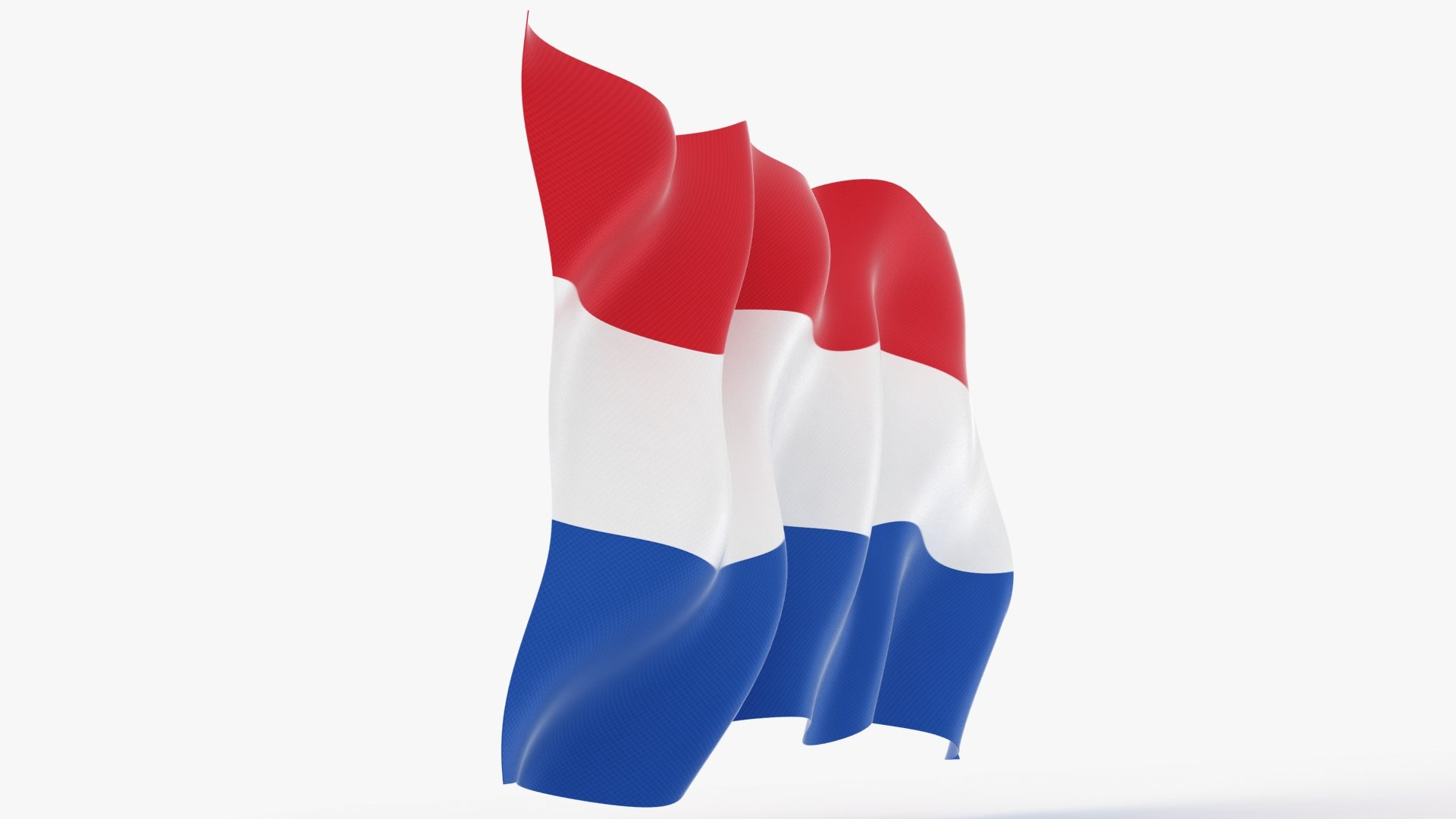 3D netherlands flag animation model - TurboSquid 1613935