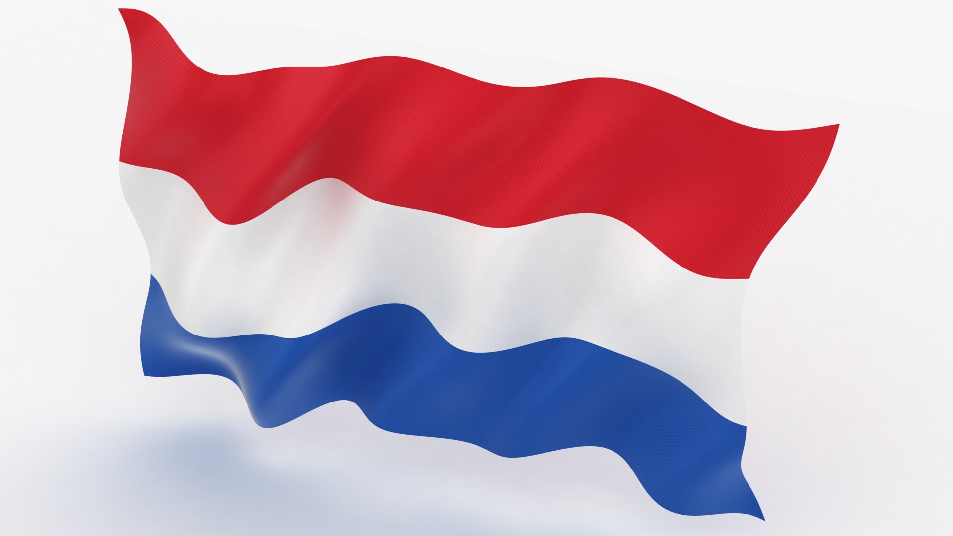 3D netherlands flag animation model - TurboSquid 1613935