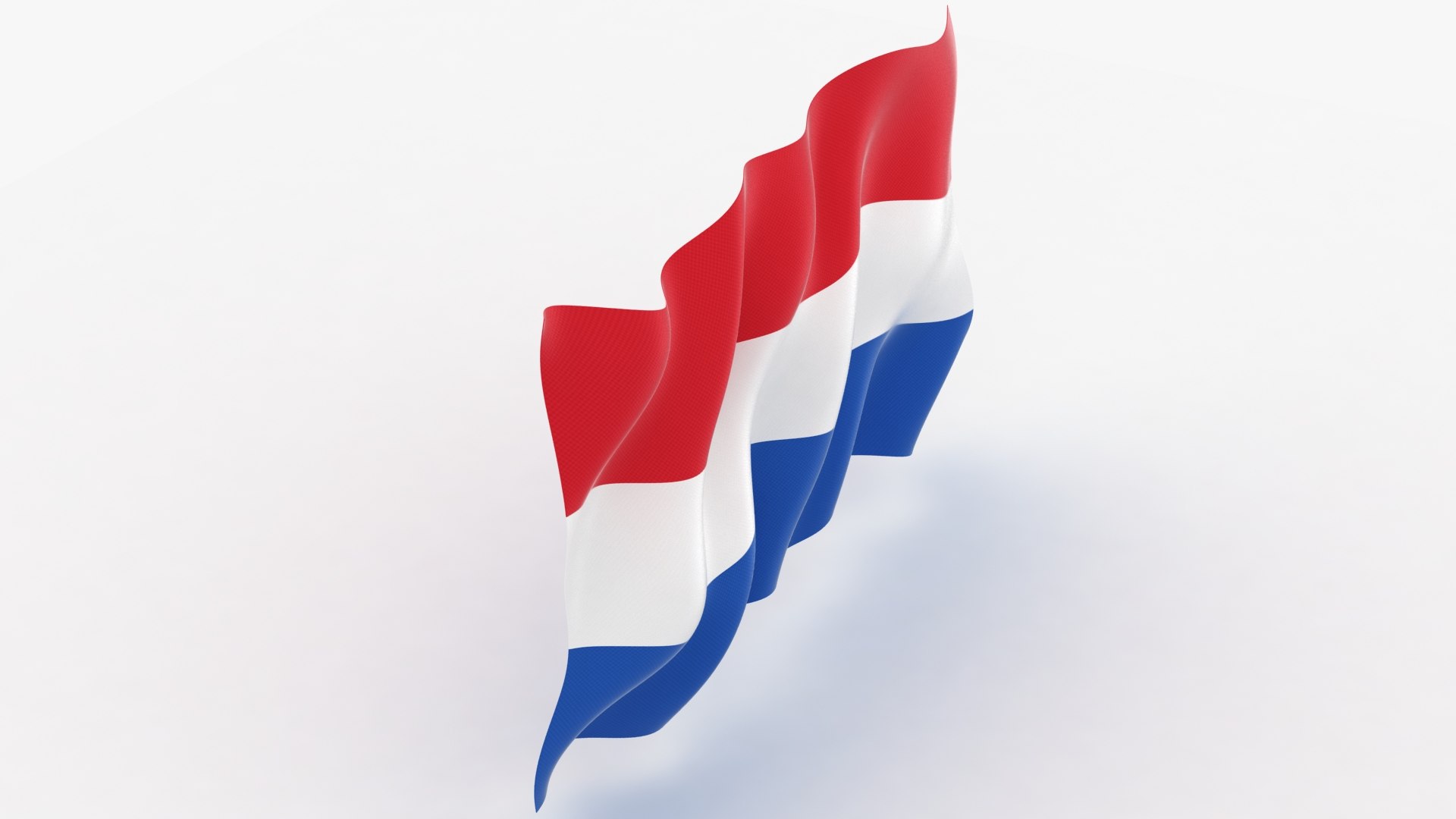 3D netherlands flag animation model - TurboSquid 1613935