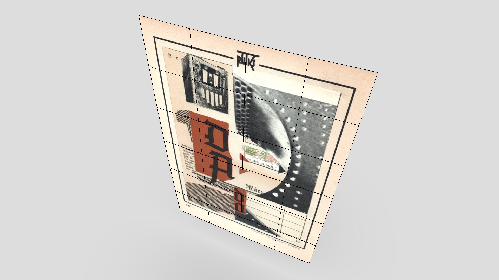 3D Dada Collage 4 - TurboSquid 2185125