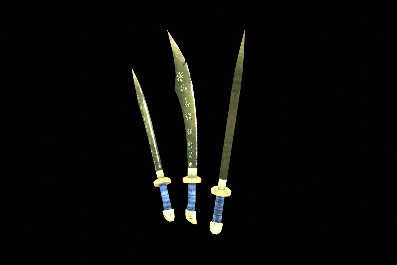 3D Cartoon Sword Model - TurboSquid 1828025