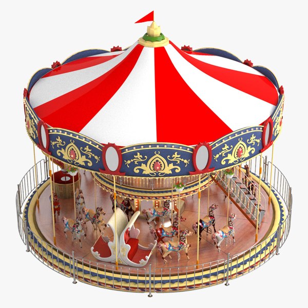 3d carousel carrousel