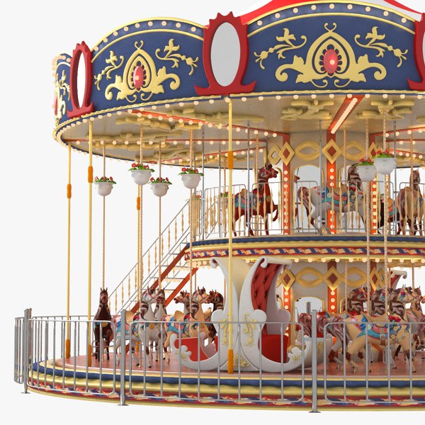 3d carousel carrousel