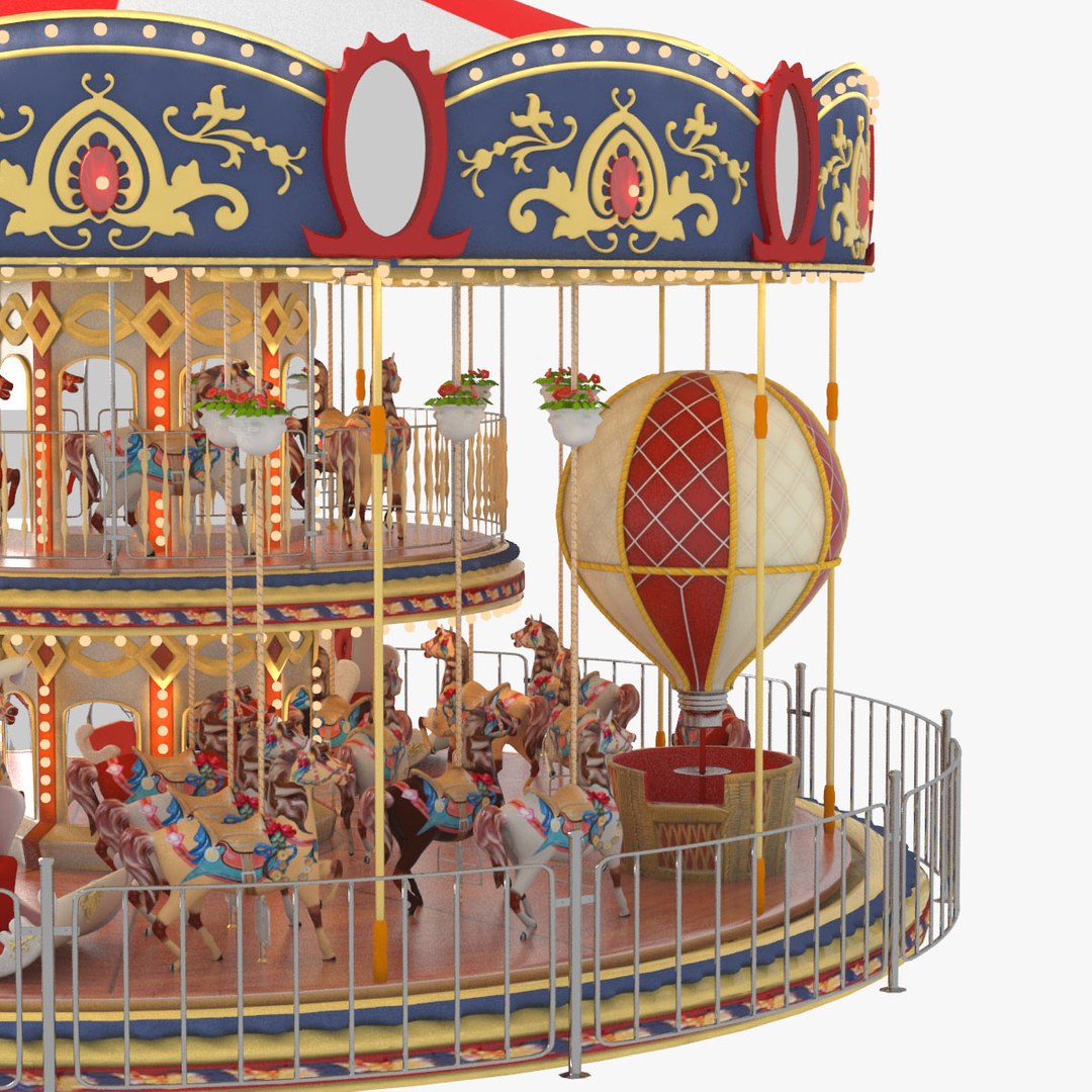 3d carousel carrousel