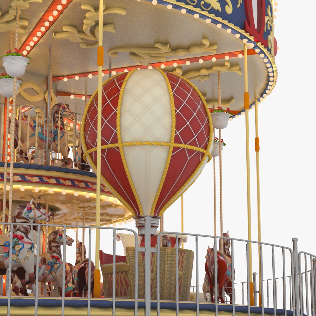 3d carousel carrousel