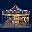 3d carousel carrousel