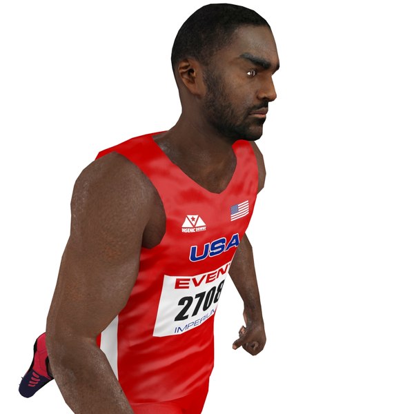 3D model pack rigged sprinter athlete - TurboSquid 1323385
