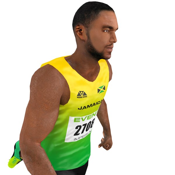 3D model pack rigged sprinter athlete - TurboSquid 1323385