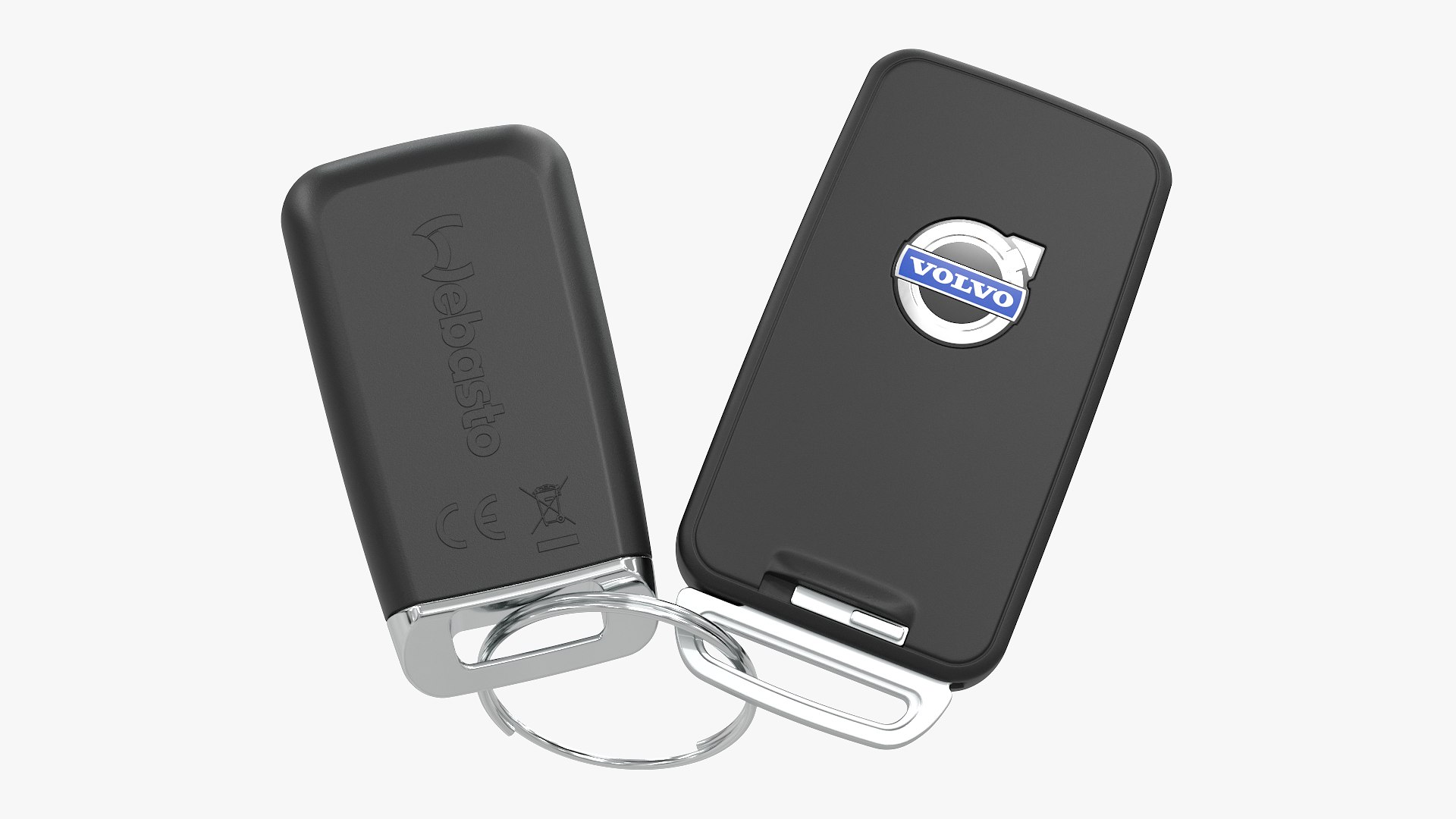 3D Car Key 01 With Webasto Remote Model - TurboSquid 2093984