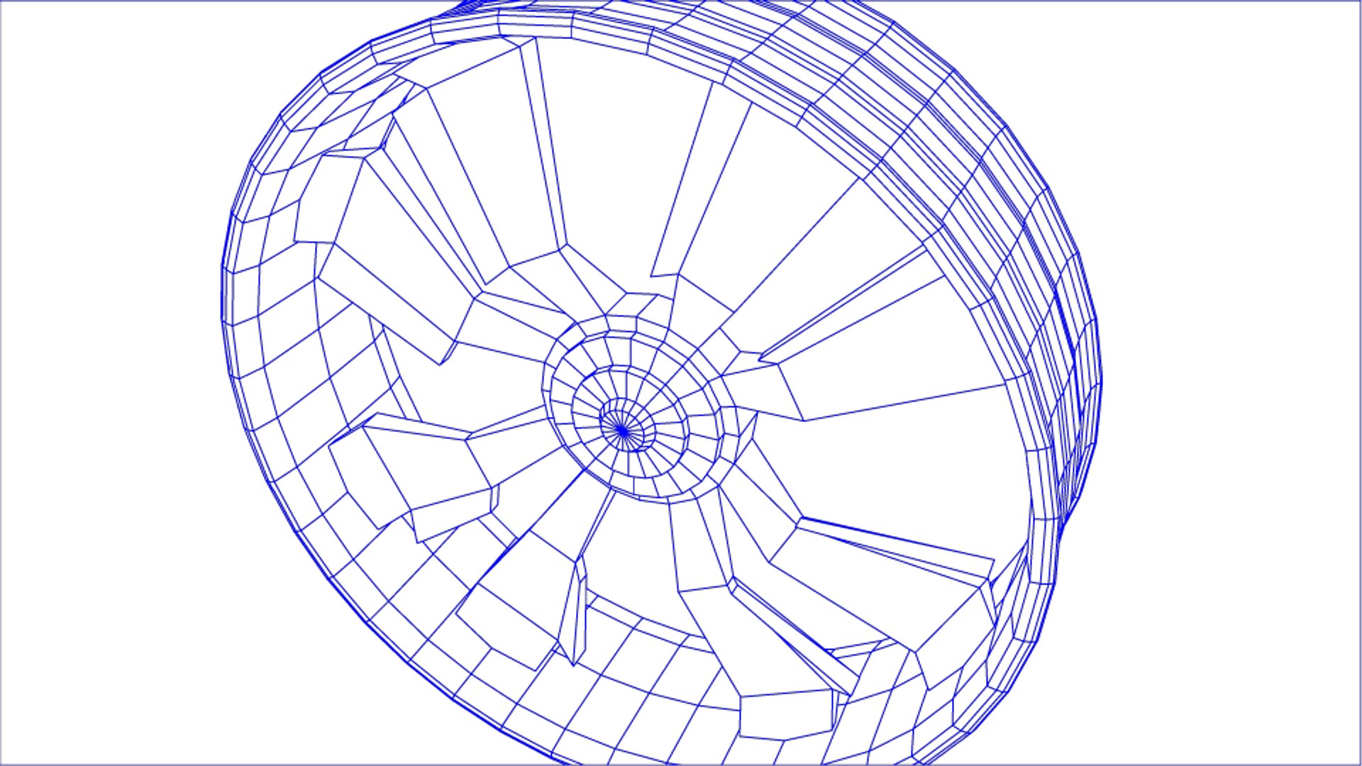 3D Model Generic Wheel Rim - TurboSquid 1210162