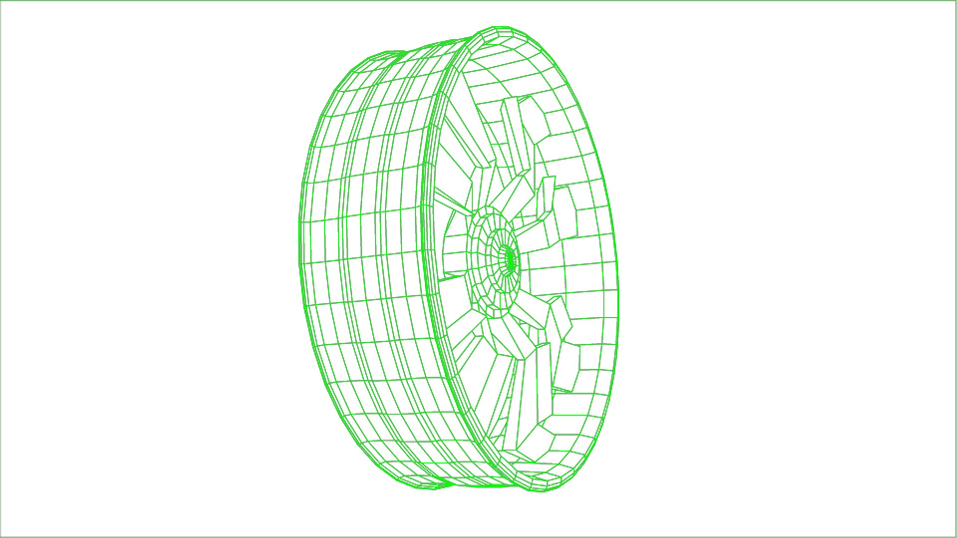 3D Model Generic Wheel Rim - TurboSquid 1210162