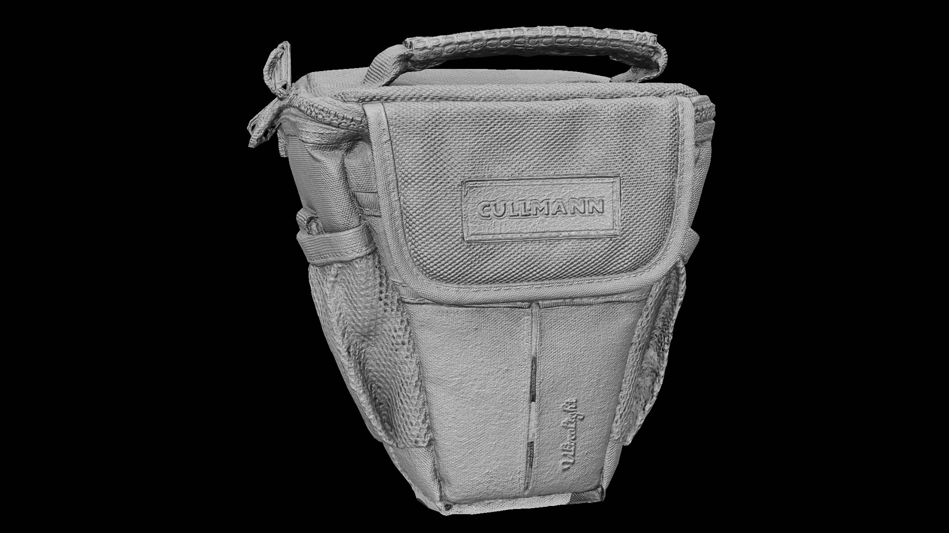 3D Small Dirty Bag Photographic Asset PBR Photogrammetry Model ...