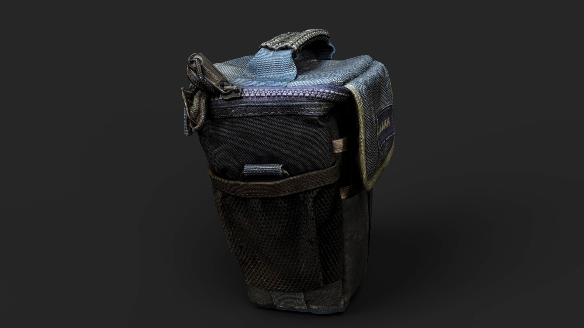 3D Small Dirty Bag Photographic Asset PBR Photogrammetry Model ...