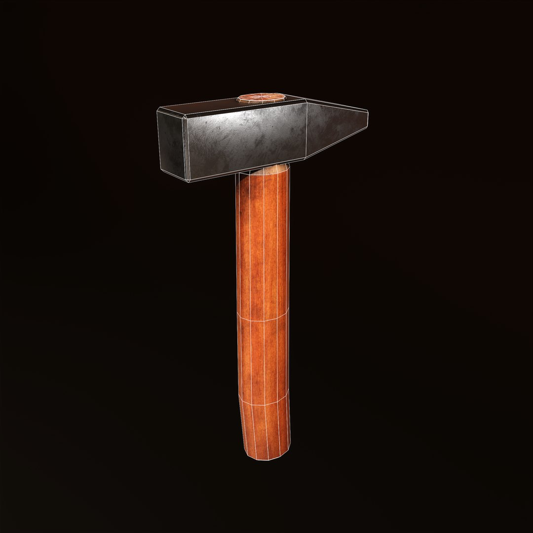 3D Lead Hammer - TurboSquid 2228347
