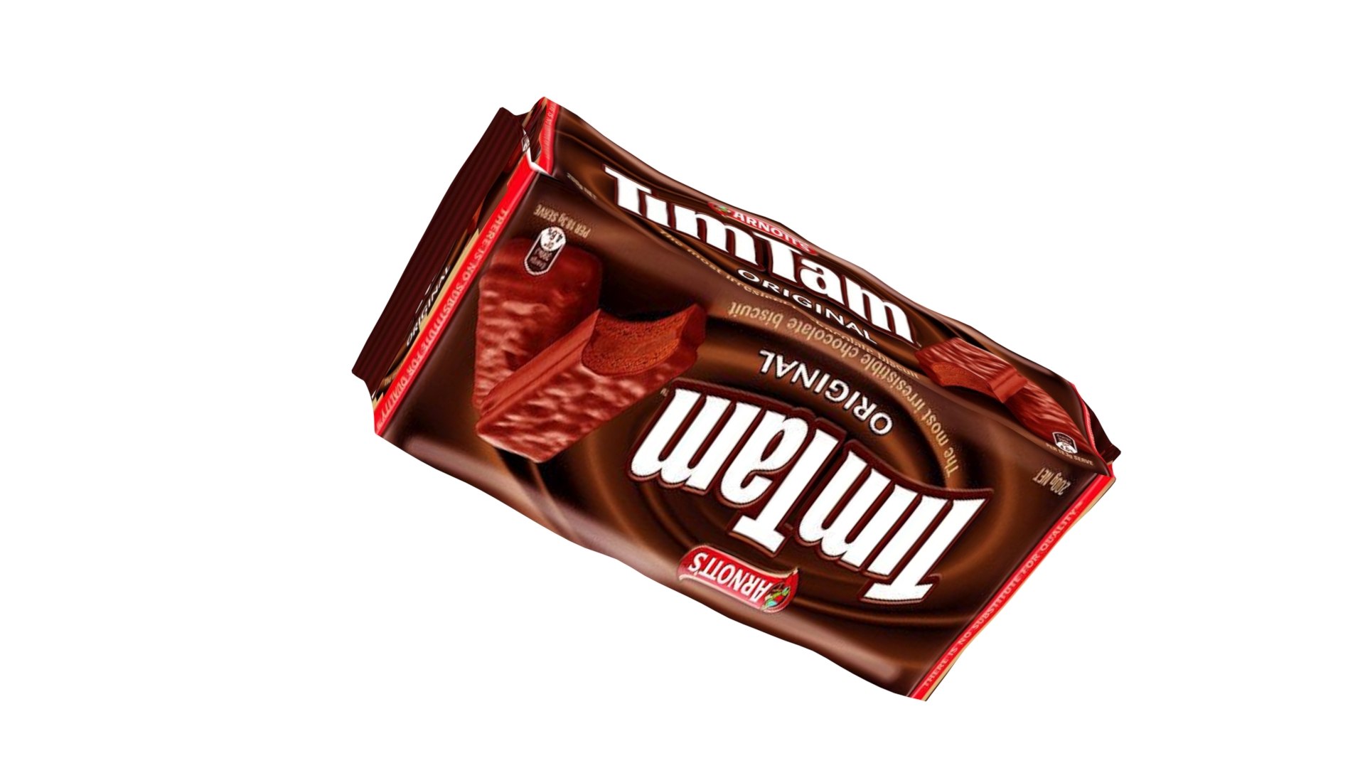 Tim Tam Chocolate 3D Model - TurboSquid 1709937