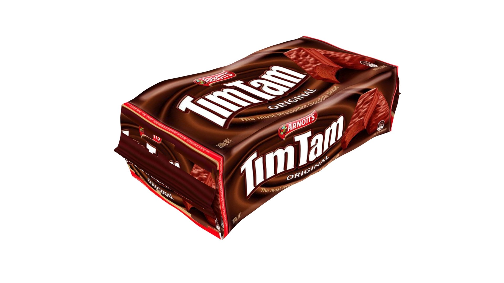 Tim Tam Chocolate 3D Model - TurboSquid 1709937