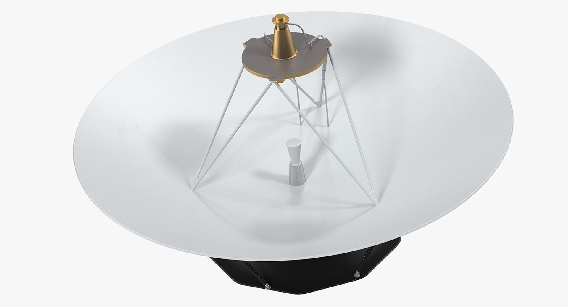 3D Model Parabolic Antenna - TurboSquid 1359647