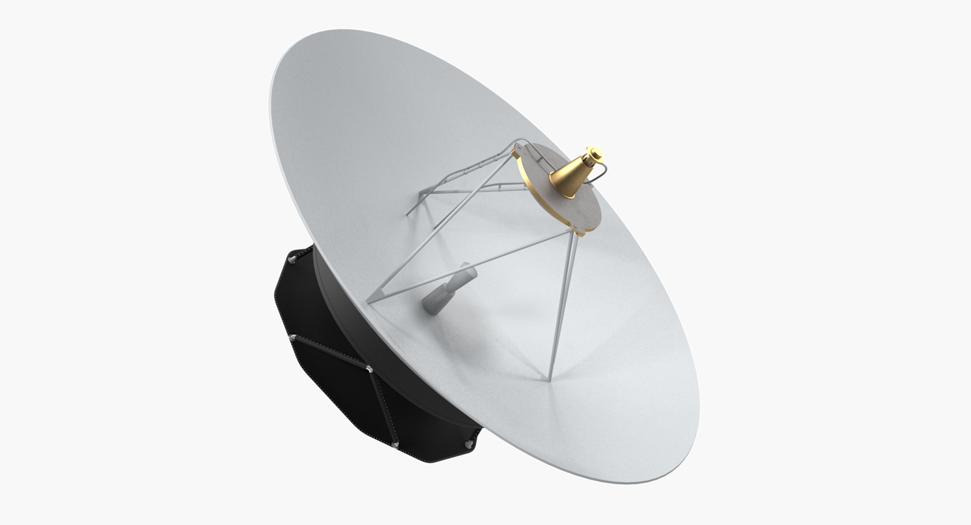 3D Model Parabolic Antenna - TurboSquid 1359647
