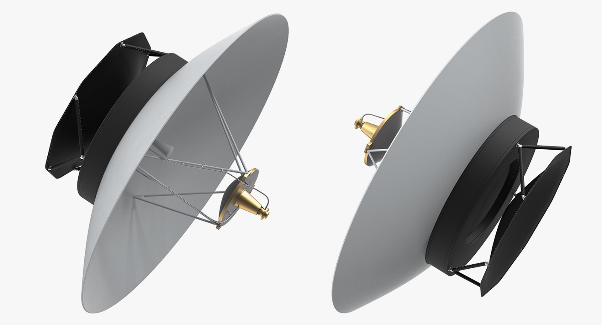 3D Model Parabolic Antenna - TurboSquid 1359647