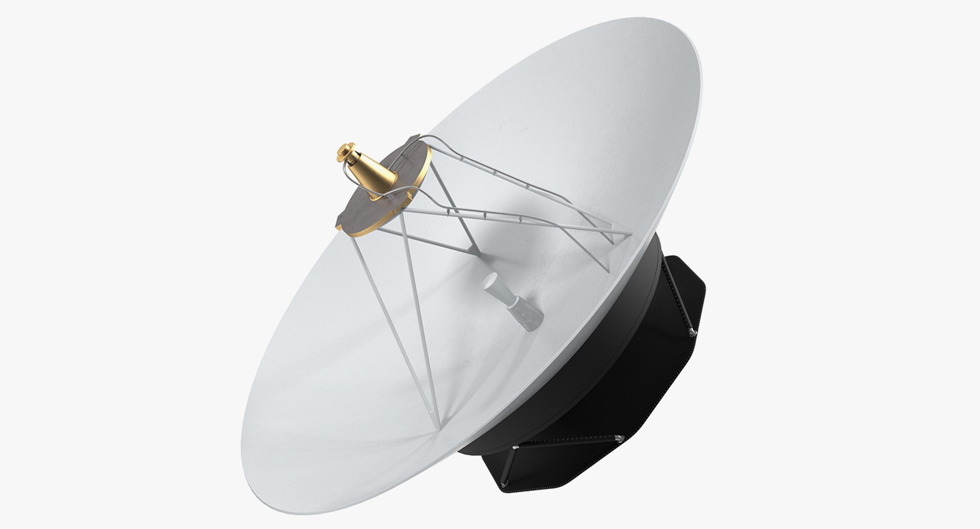 3D Model Parabolic Antenna - TurboSquid 1359647