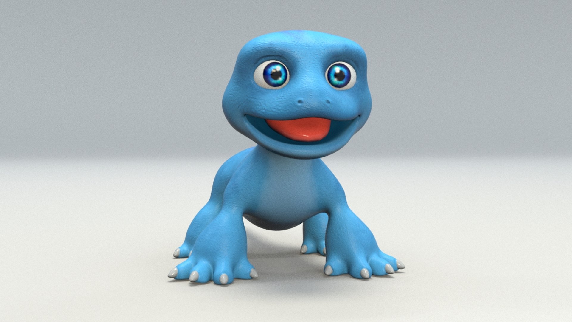 3D Lizard Cartoon - TurboSquid 1550448