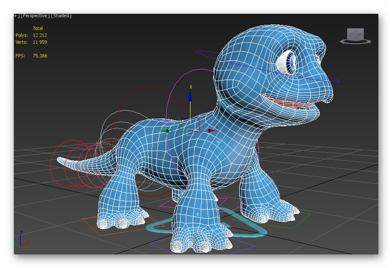 3D Lizard Cartoon - TurboSquid 1550448
