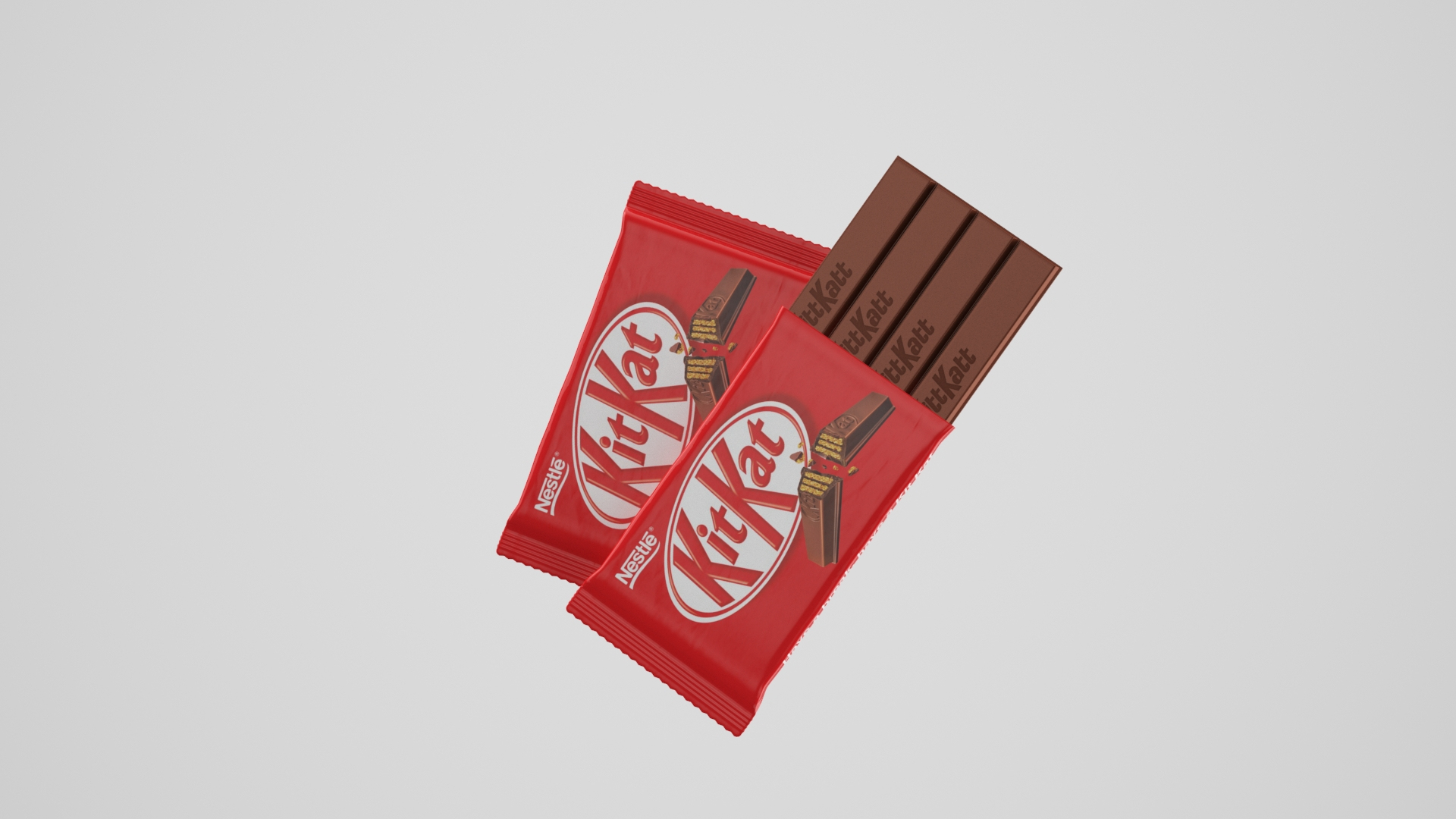 3D Model Kit Kat Bar - TurboSquid 1668597