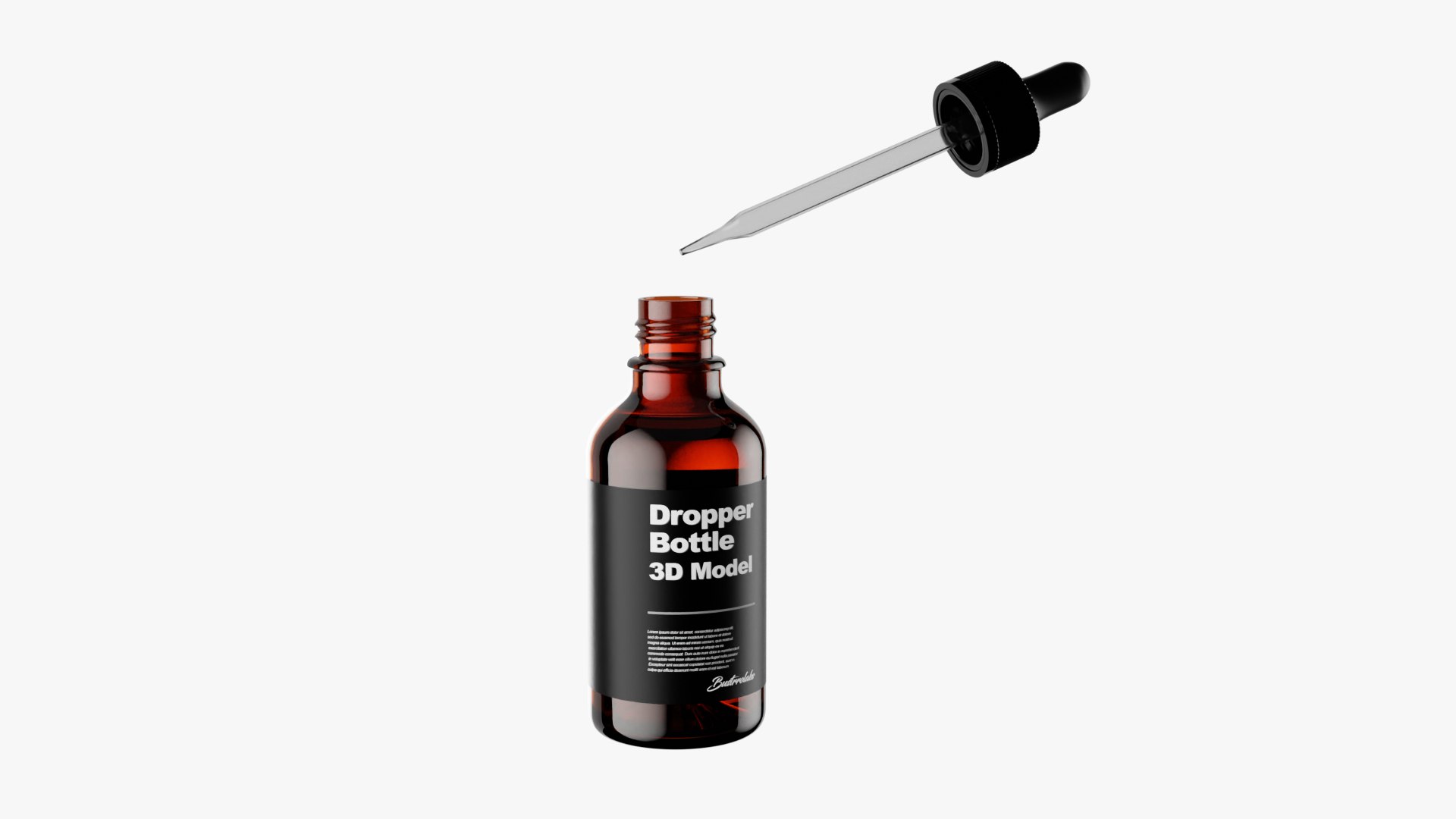 Dropper Bottle Model - TurboSquid 1957560