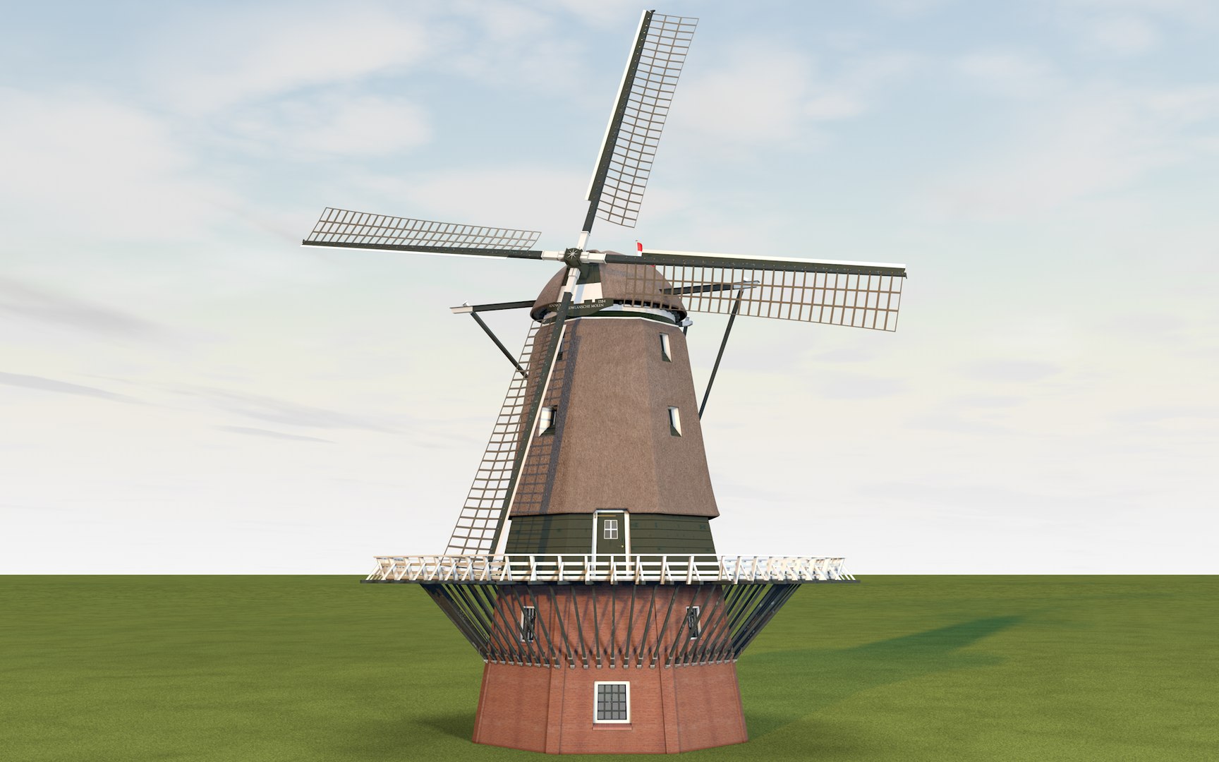 Dutch Windmill Minecraft