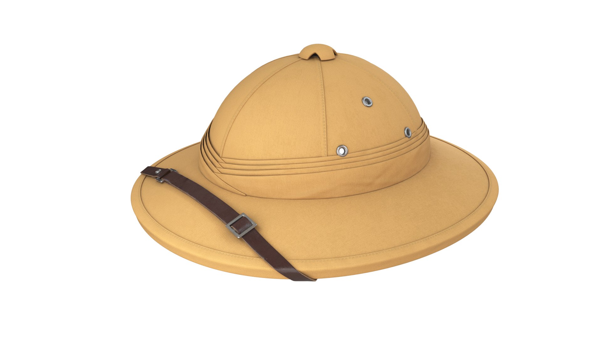 3D Pith Helmet Model - TurboSquid 1858713