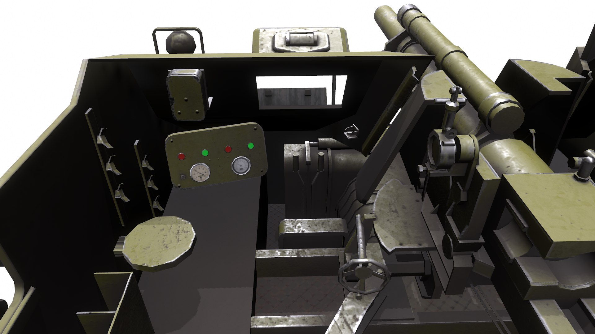 M7 Priest Howitzer 3D Model - TurboSquid 1607975