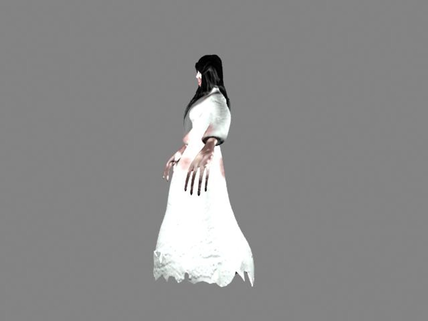 Ghost Kuntilanak West 3d Model