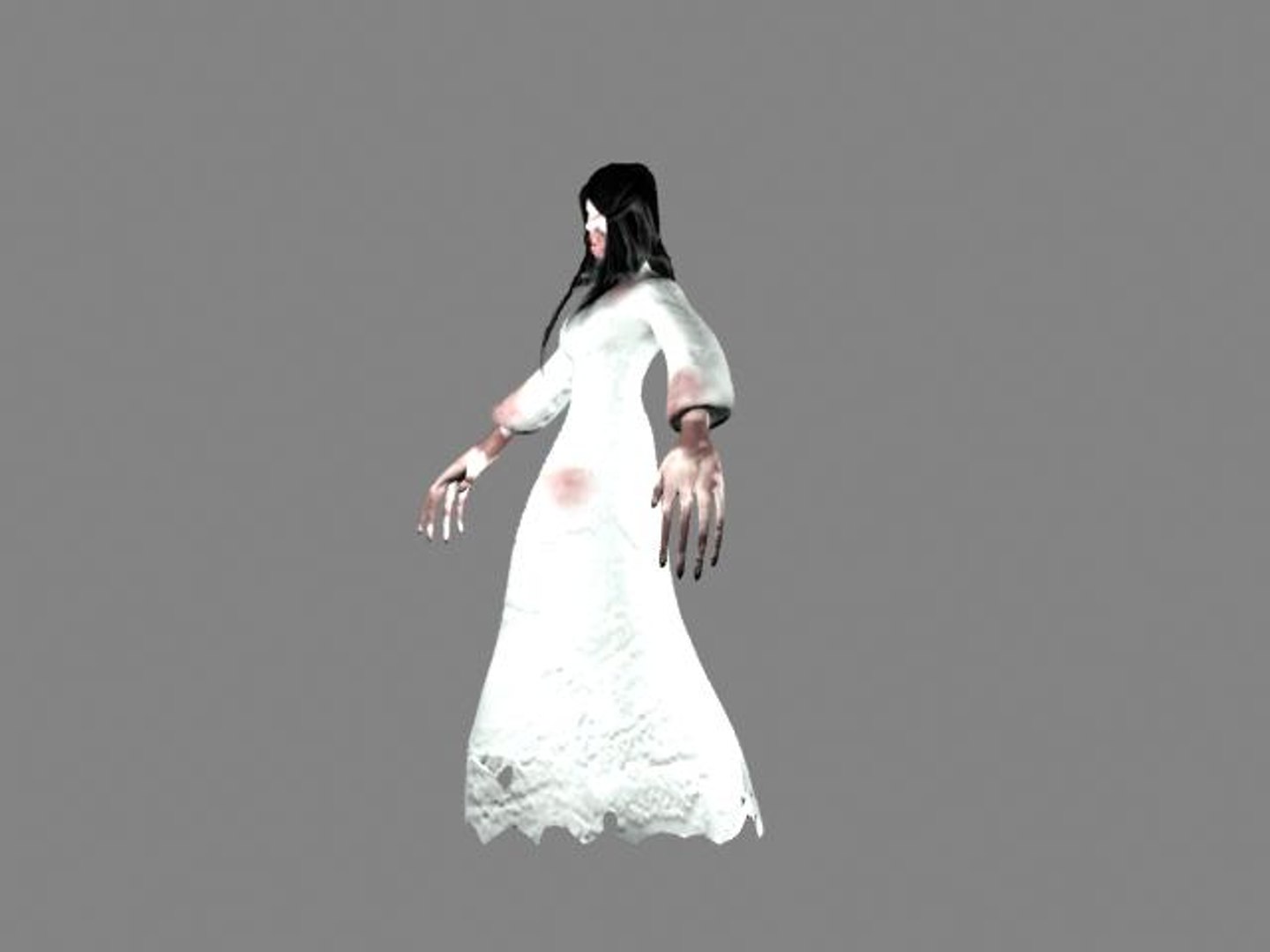 Ghost Kuntilanak West 3d Model