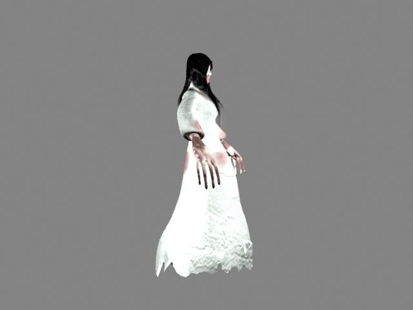 Ghost Kuntilanak West 3d Model