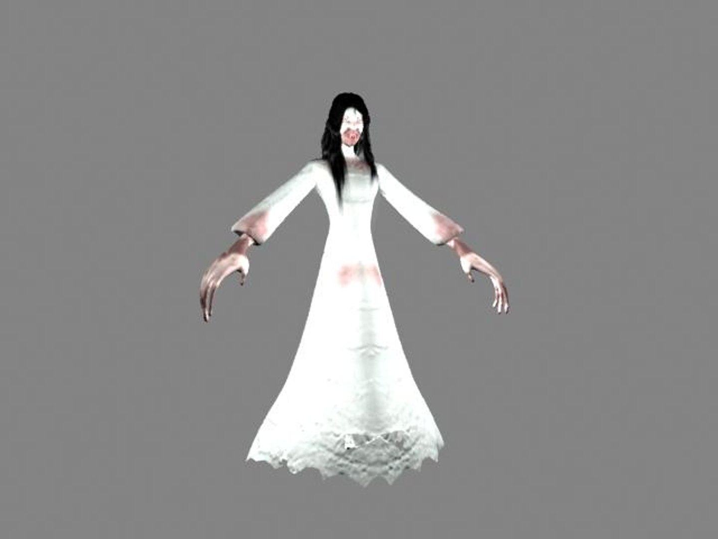 Ghost Kuntilanak West 3d Model