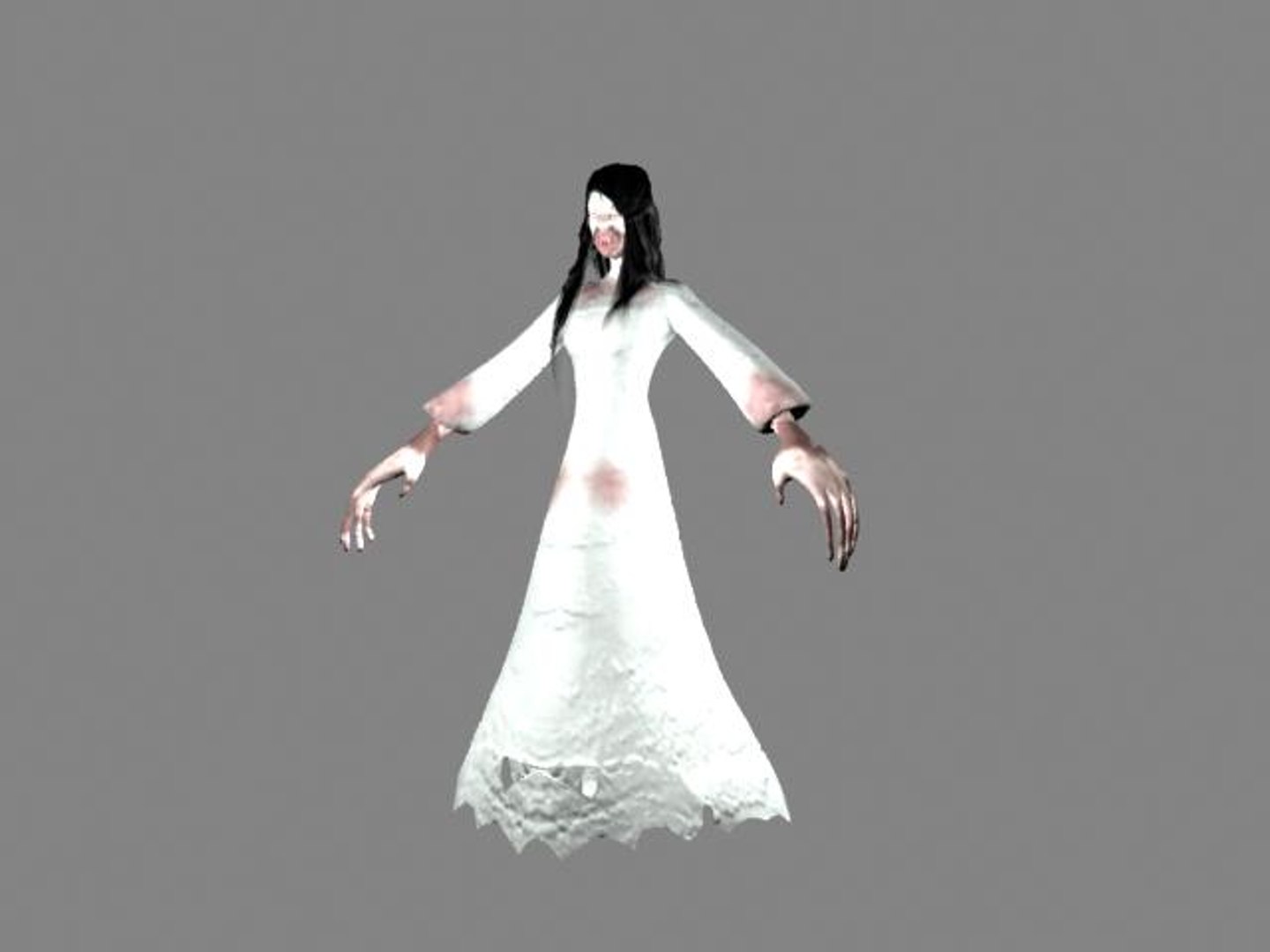 Ghost Kuntilanak West 3d Model