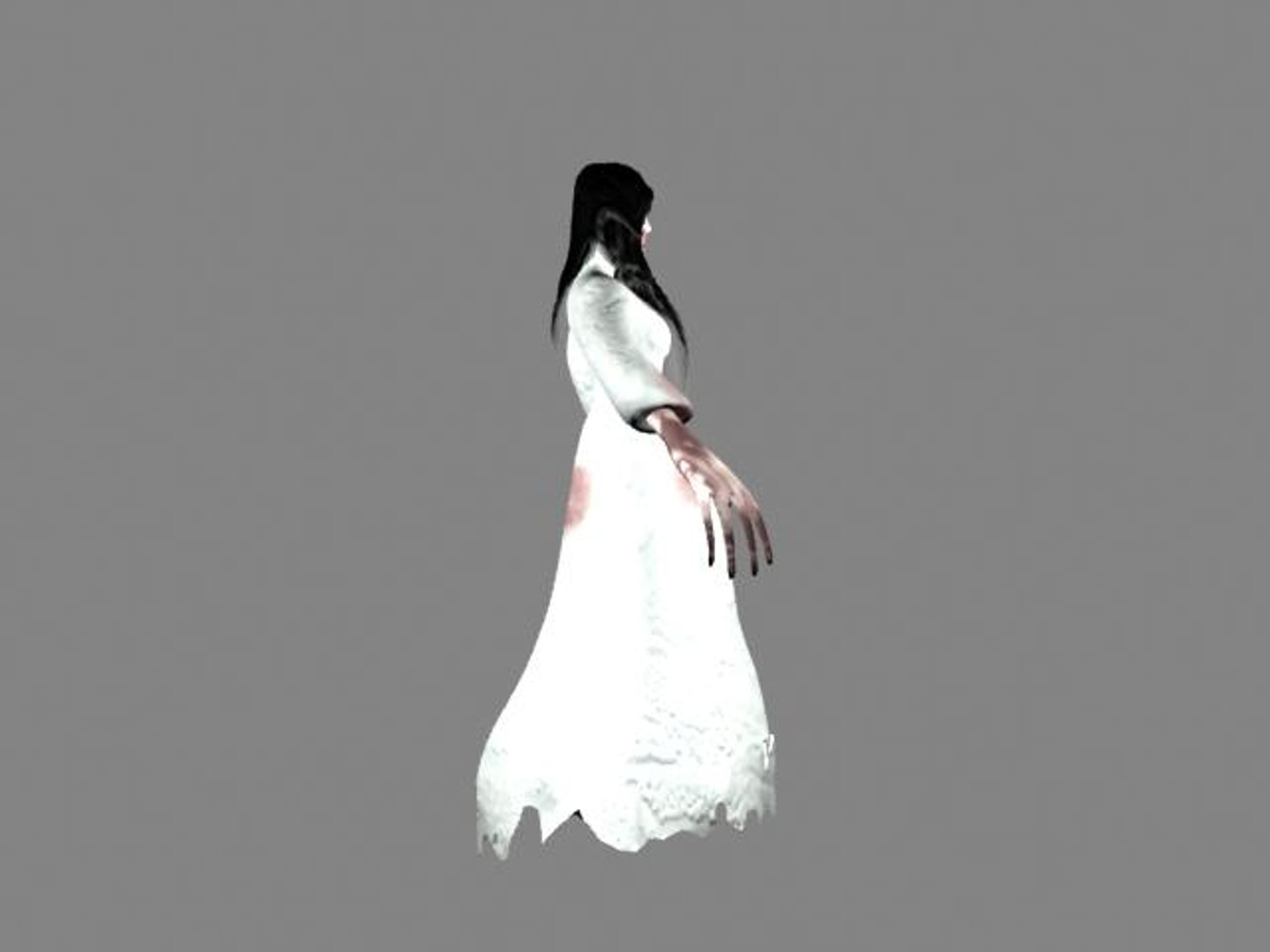 Ghost Kuntilanak West 3d Model