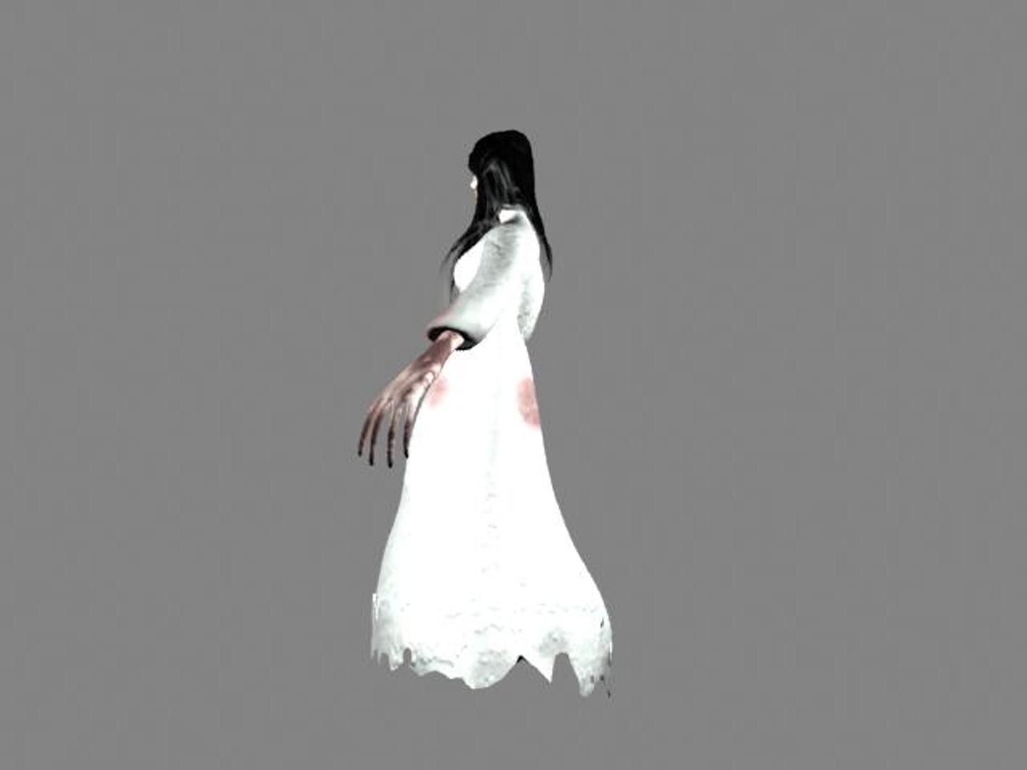 Ghost Kuntilanak West 3d Model