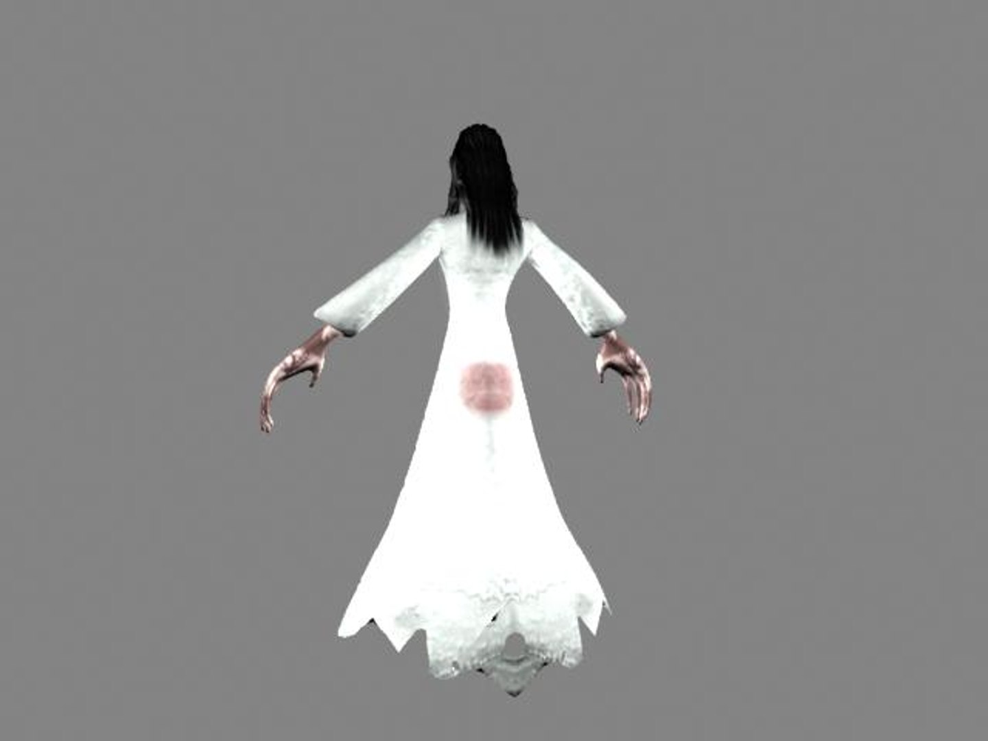 Ghost Kuntilanak West 3d Model