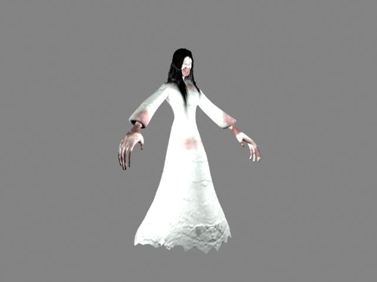 Ghost Kuntilanak West 3d Model