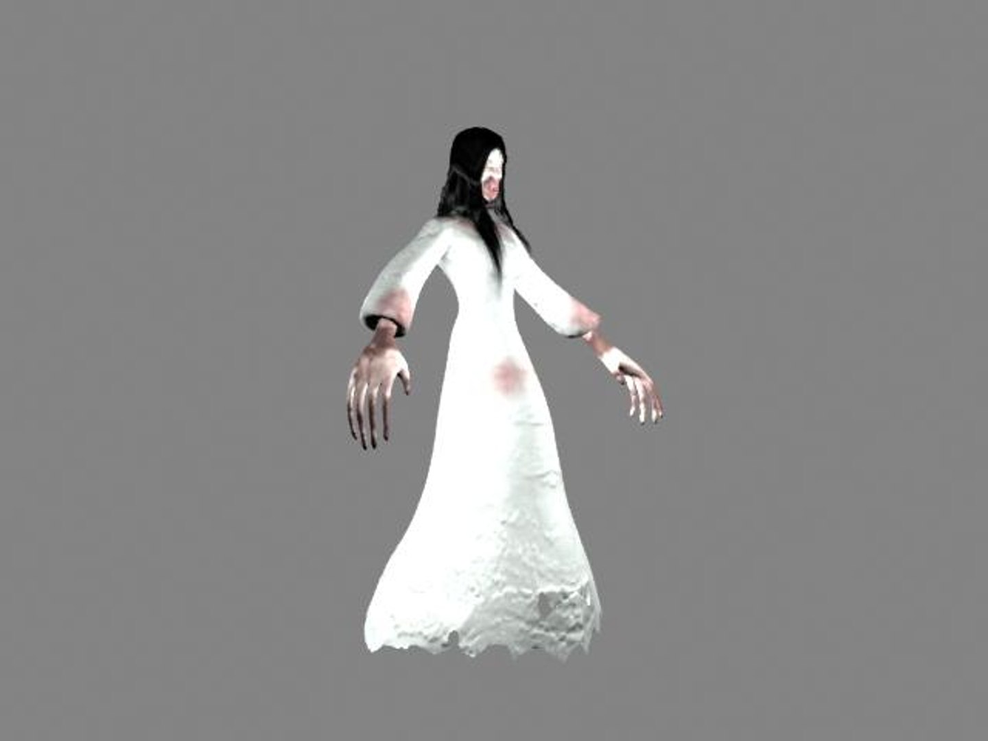 Ghost Kuntilanak West 3d Model