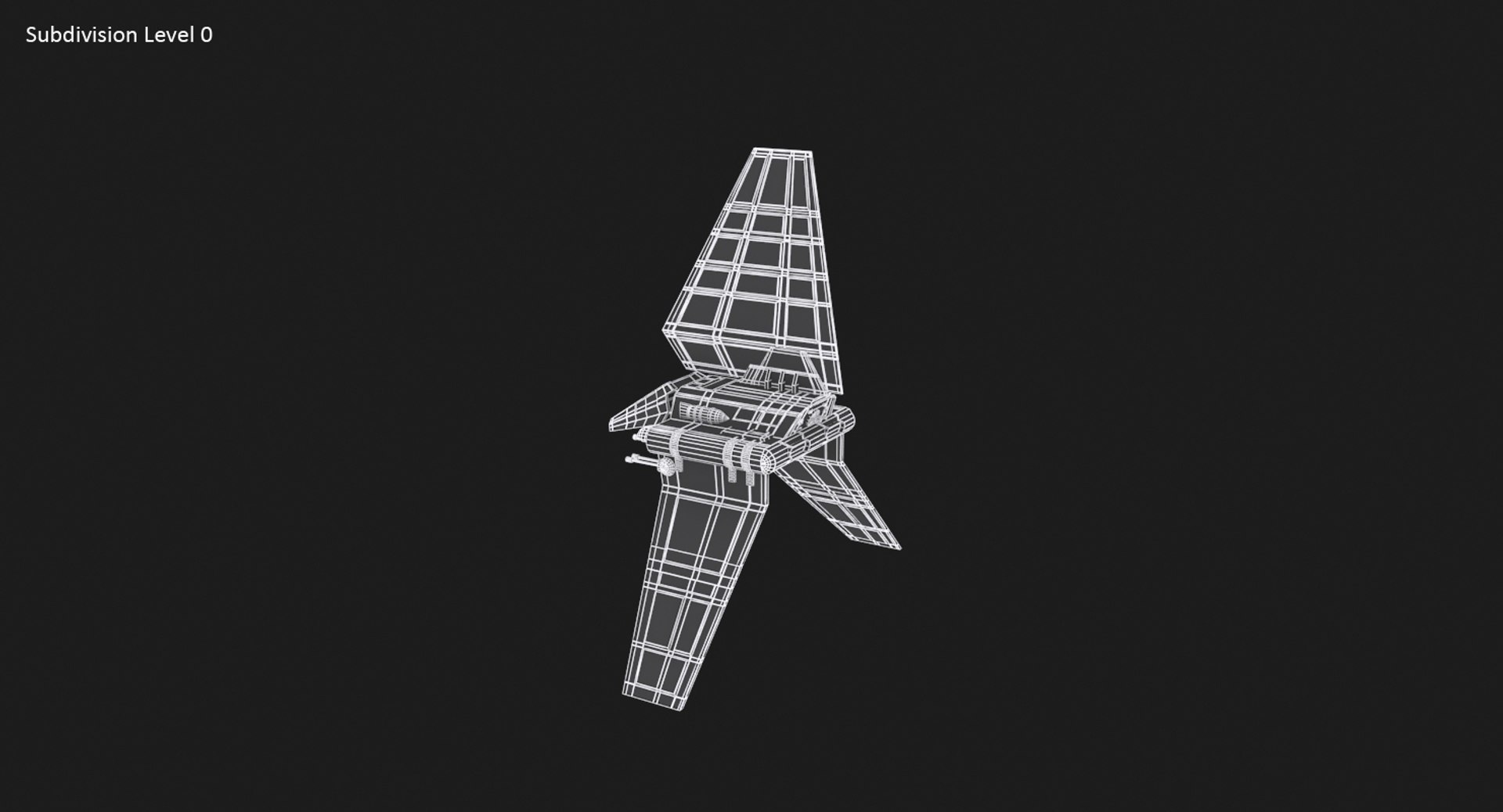 Lambda Shuttle 3d Model